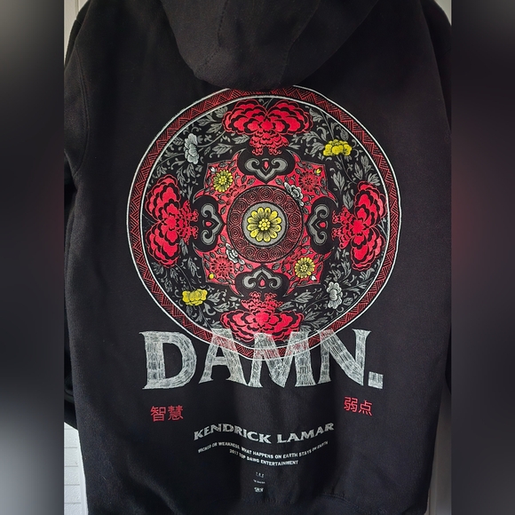 tde. | Sweaters | Brand New Kendrick Lamar Official Damn Tour Vintage ...